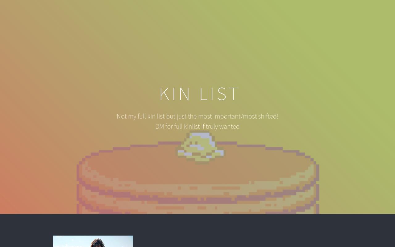Kin list